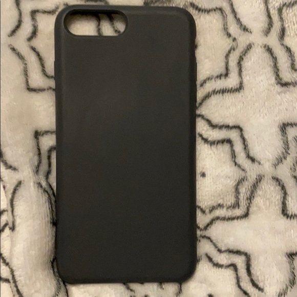 Accessories | Iphone 8 Plus Black Silicone Case | Poshmark